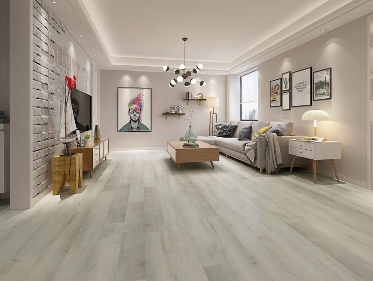 installateur de plancher de vinyle clic, collé ou de vinyle flottant